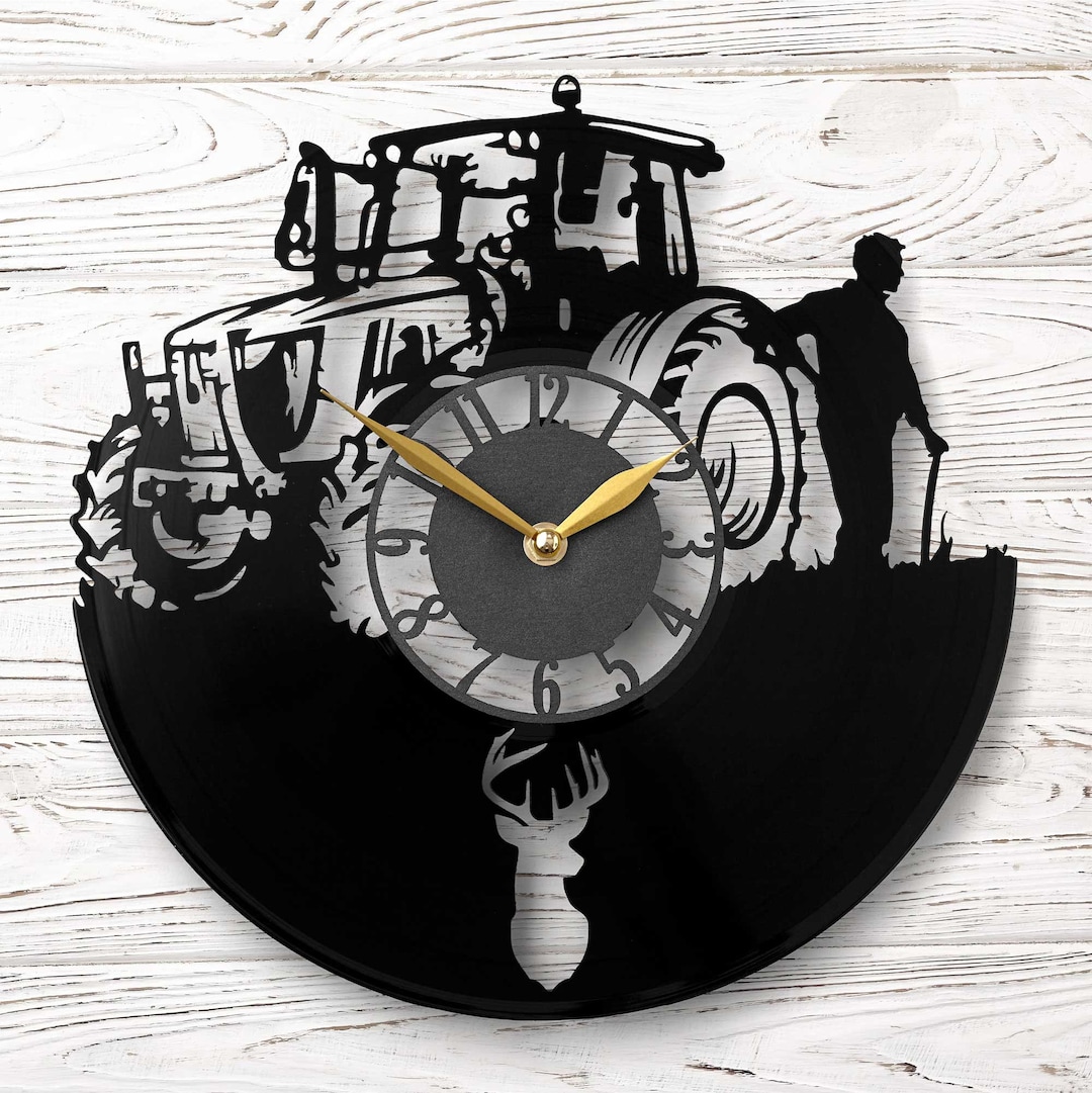 Tractor Clock - Etsy