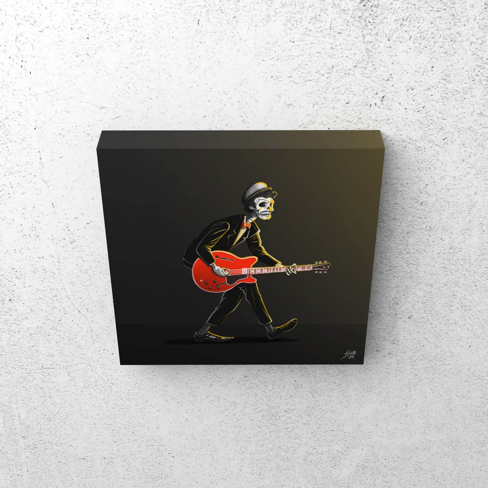 Chuck Berry duck Walk / Print on Canvas - Etsy