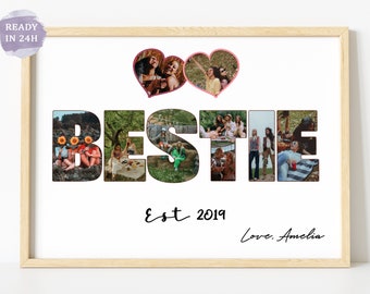 Bestie Photo Frame - Etsy