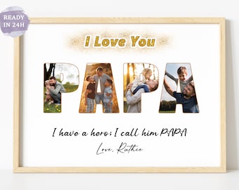 Mom Photo Collage, Custom Mother's Day Gift, Photo Mom Gift, Digital ...