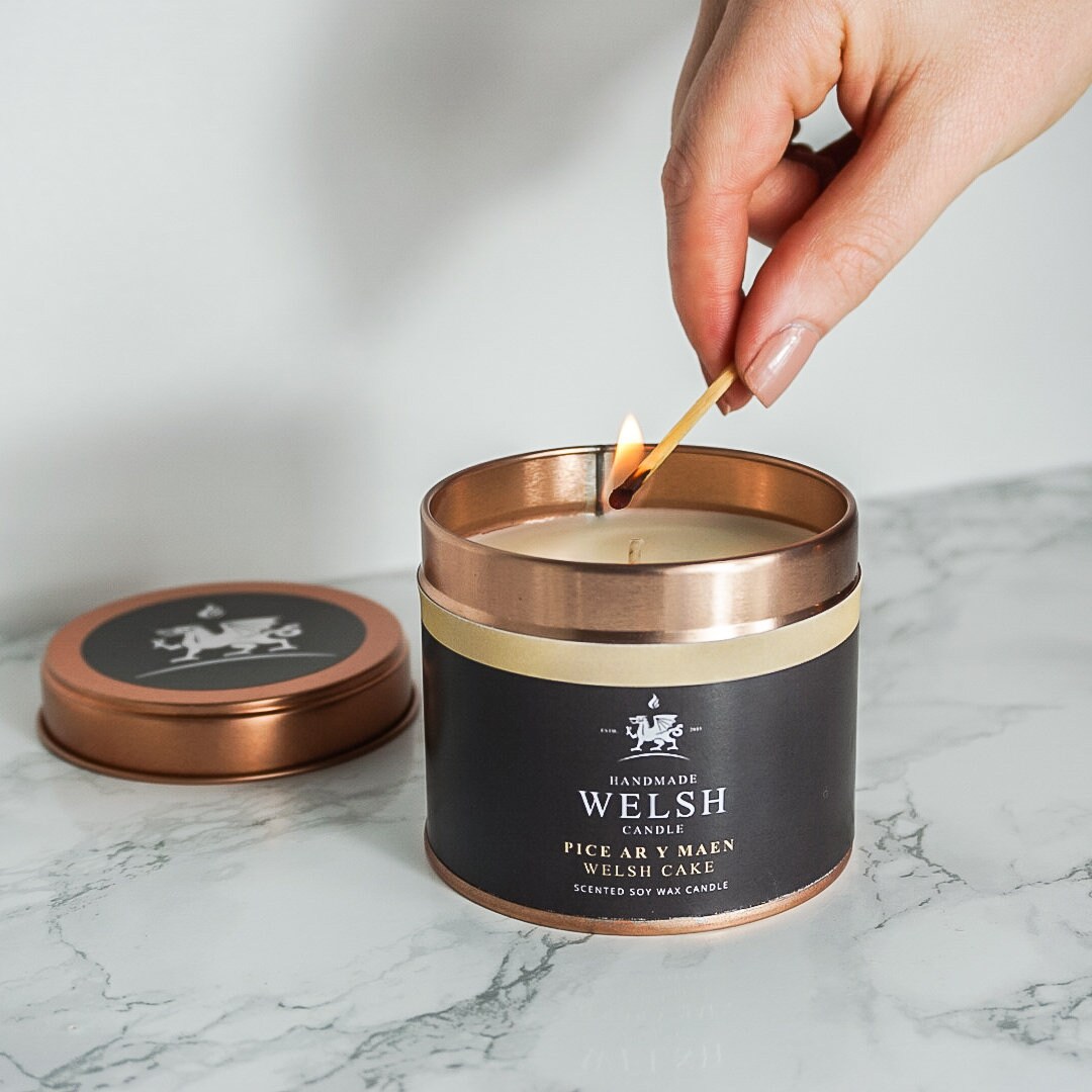 Welsh Cake Tin Candle by Handmade Welsh Candle the Candle of - Etsy UK