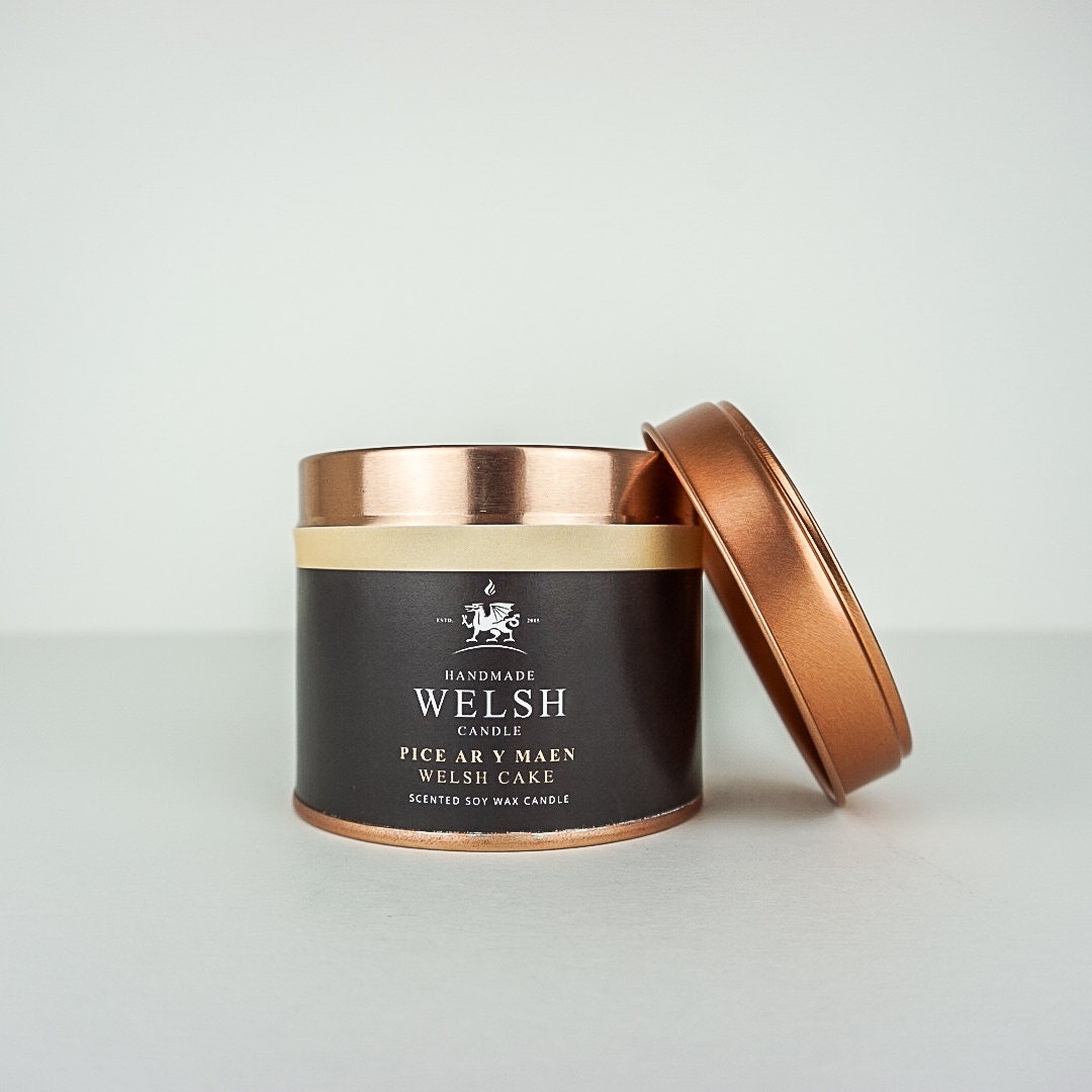 Welsh Cake Tin Candle by Handmade Welsh Candle the Candle of - Etsy UK