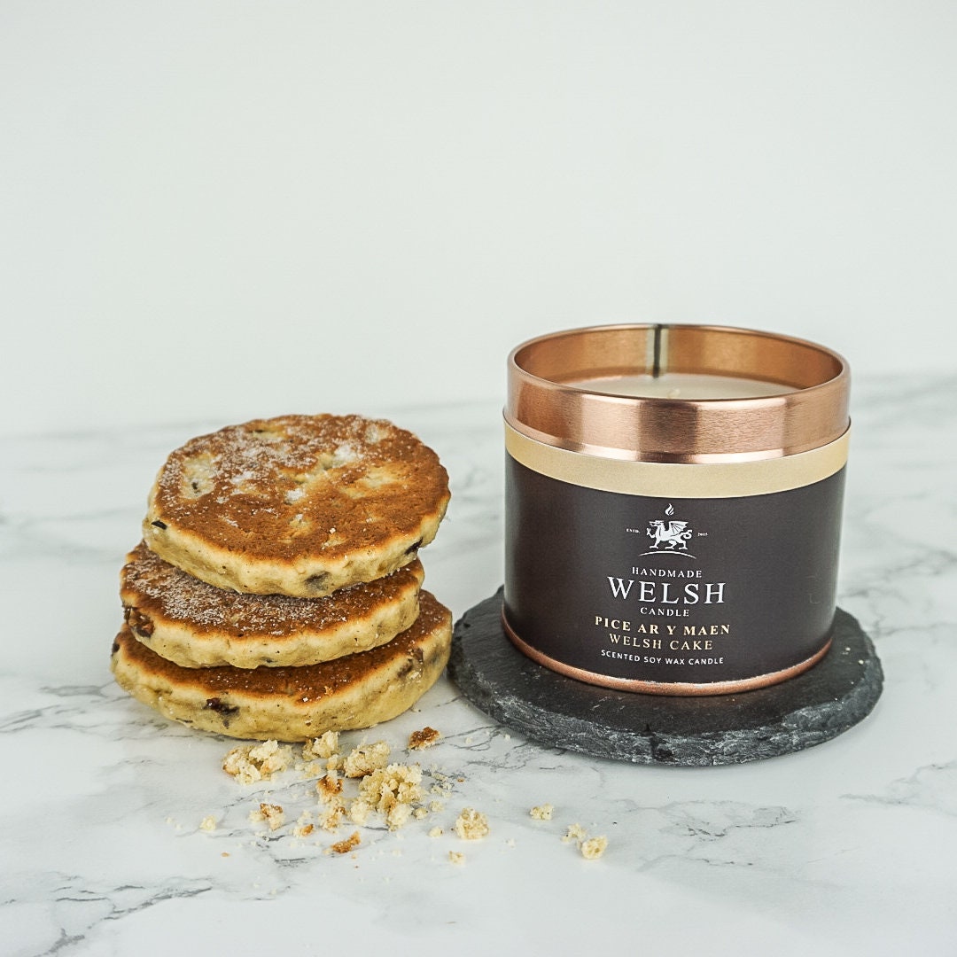 Welsh Cake Tin Candle by Handmade Welsh Candle the Candle of - Etsy UK