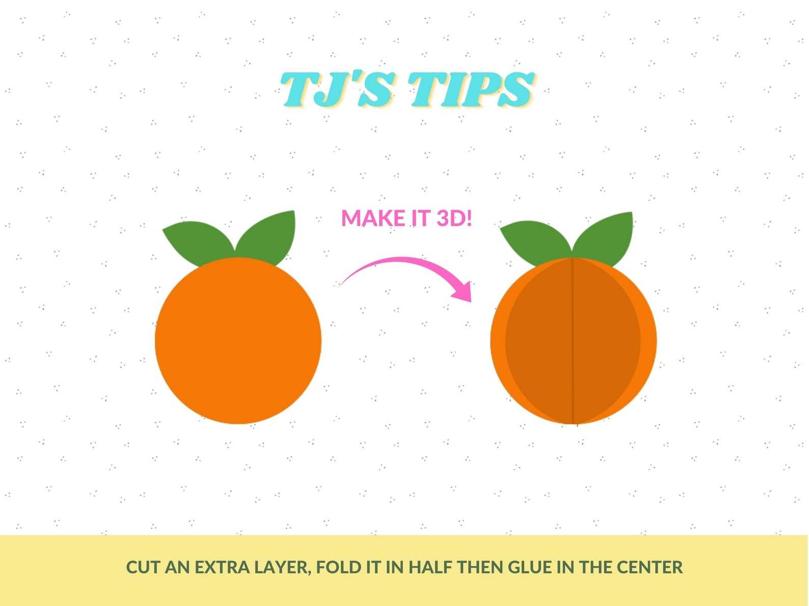 Orange Cupcake Topper Set, Tangerine Decor Supplies, Lemon Wedge ...