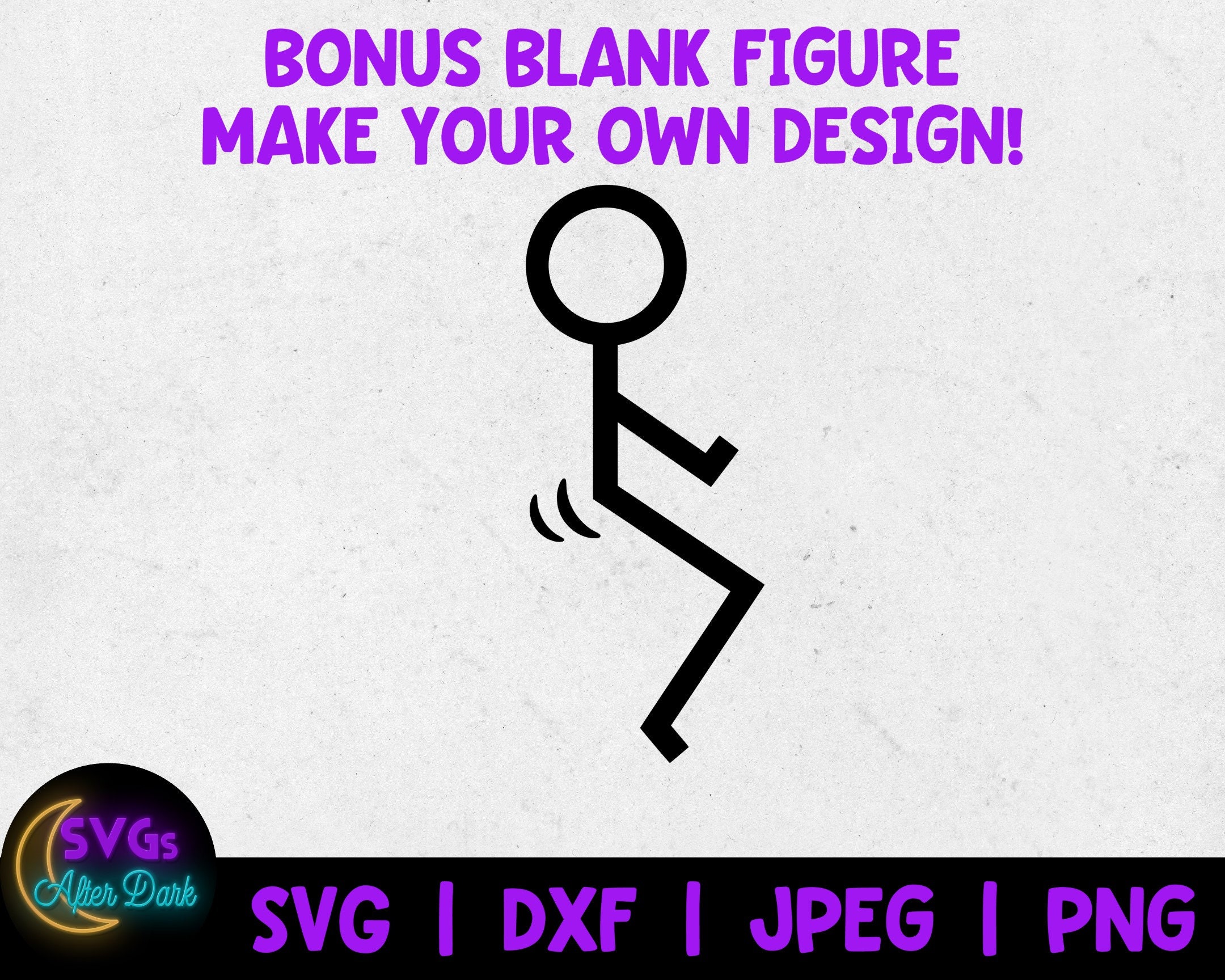 Nsfw Svg Fuck It Stick Figure Svg Bundle Fuck It Svg Etsy Uk