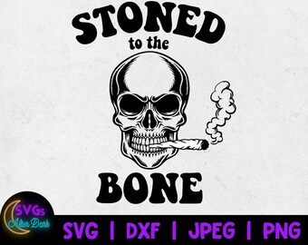 Rolling Stoned Svg - Etsy