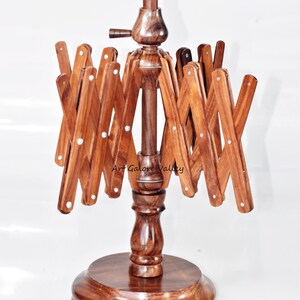 Wooden Table Top Yarn Swift Handmade Large Yarn Swift Knitting and ...