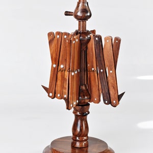 Wooden Table Top Yarn Swift Handmade Large Yarn Swift Knitting and ...