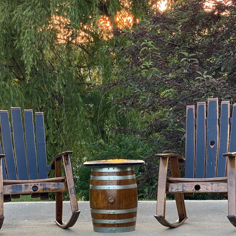 Wine Barrel Chair - Etsy