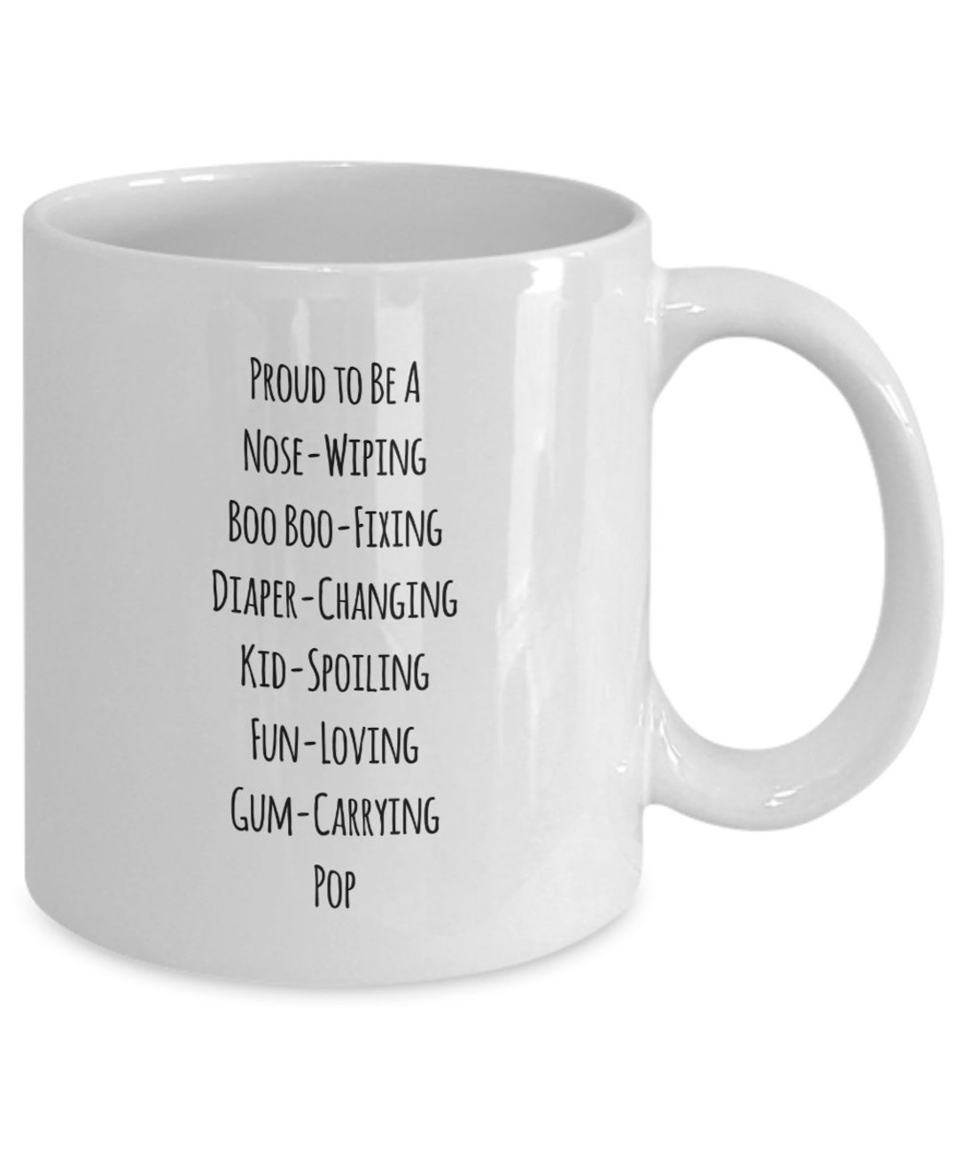 Pop Proud to Be a Nose-wiping Boo Boo-fixing Diaper-changing - Etsy UK