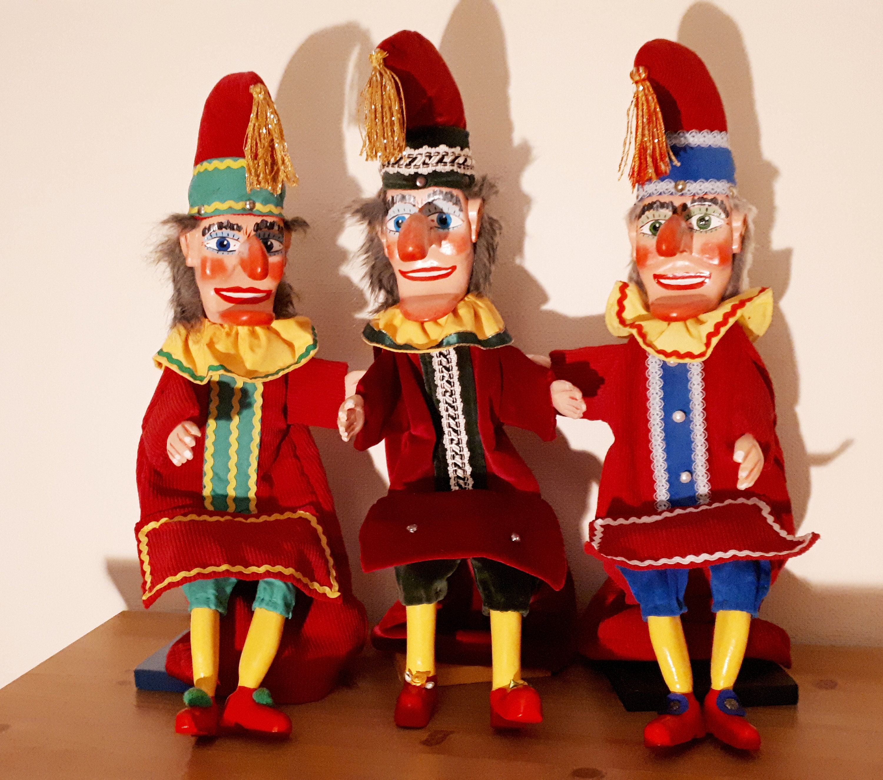 Mr Punch Puppet and Slapstick | Etsy UK