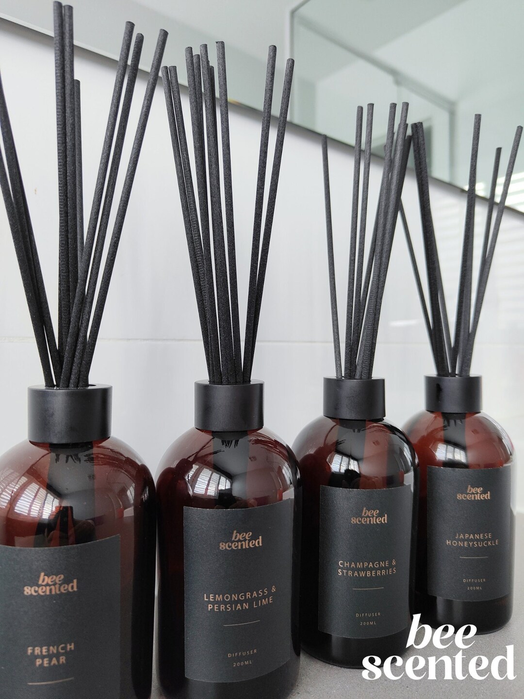 Diffuser, Premium Reed Diffuser, 200ml Amber Boston Diffuser - Etsy ...