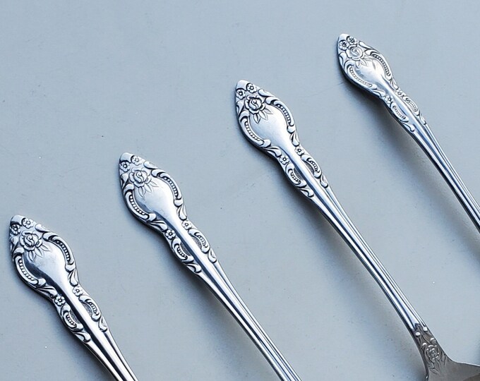 Stanley Roberts Rogers Co Stainless Lisette Pattern - Set of 4 Serving ...