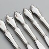 Oneida Stainless Satin Shasta Pattern Set of 4 Soup Spoons Frosted ...