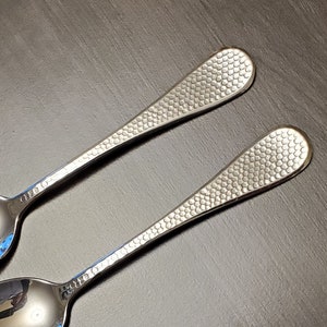 Farberware Stainless Pebble Beach Pattern Set of 2 Serving Spoons ...