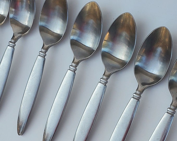 Farberware Katie Pattern Flatware Set of 4 Teaspoons Satin - Etsy