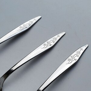 Sears Roebuck and Company Mistly Isle Stainless Flatware Set of 4 Soup ...