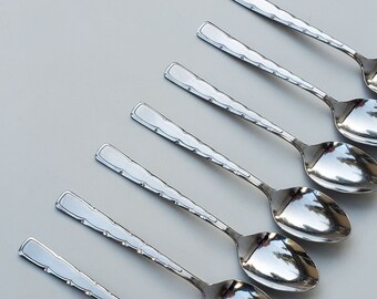 Reed and Barton 18/10 Stainless Perspective Pattern Set of 9 Soup ...