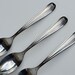 Oneida Stainless Dylan Pattern Soup Spoon Set of 3 Spoons - Stain ...
