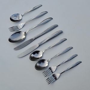 Oneida Community Stainless Twin Star Pattern - Mixed Set of 9 Pieces ...