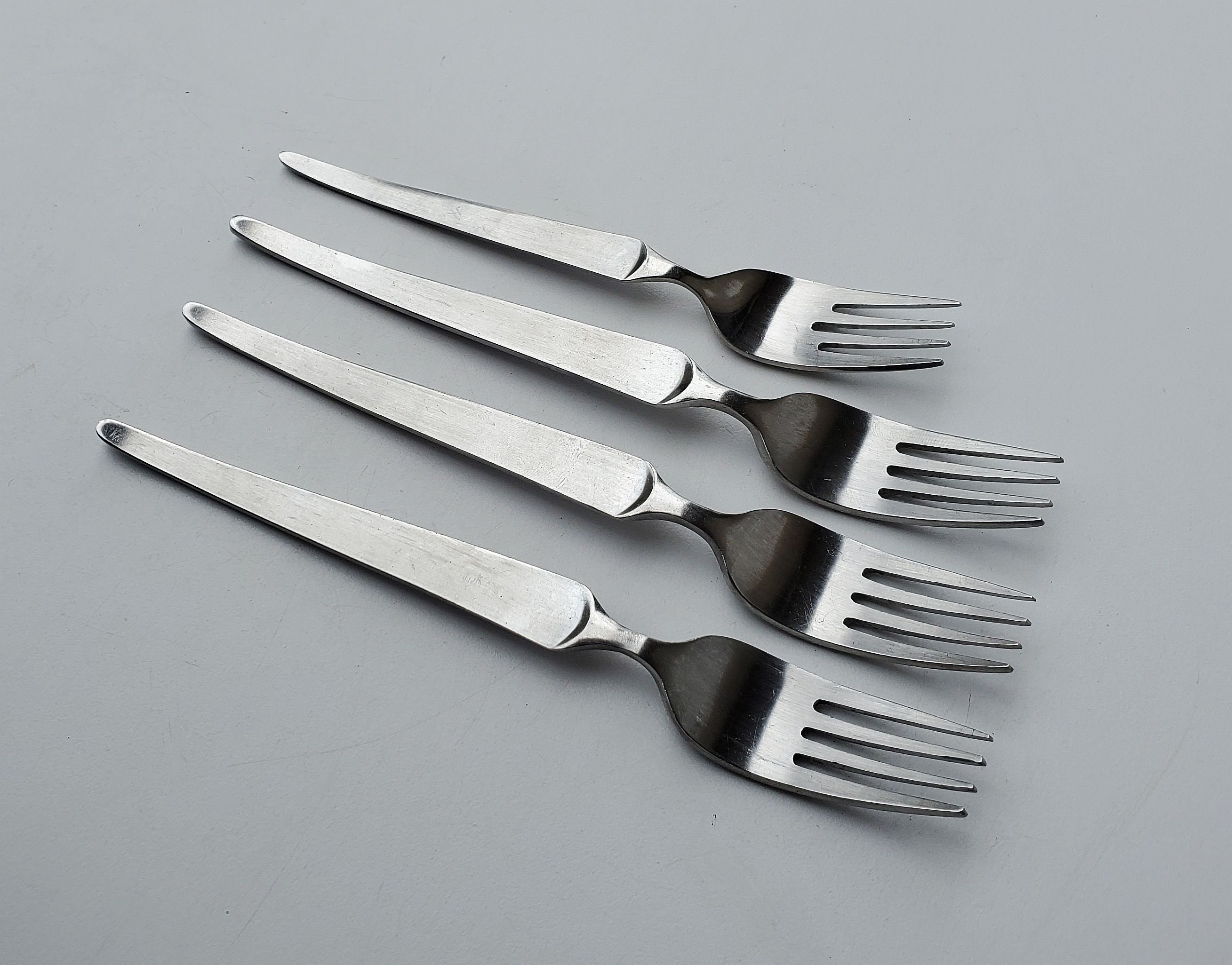 Stanley Roberts SRI Sienna Japan Flatware Set of 4 Forks Stainless ...