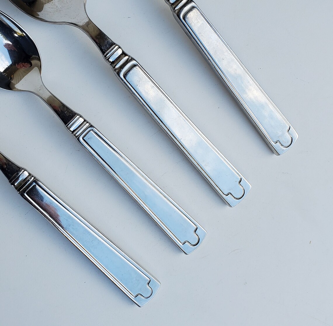 Cambridge 18/10 Stainless Spoon Set of 4 Spoons Glossy | Etsy