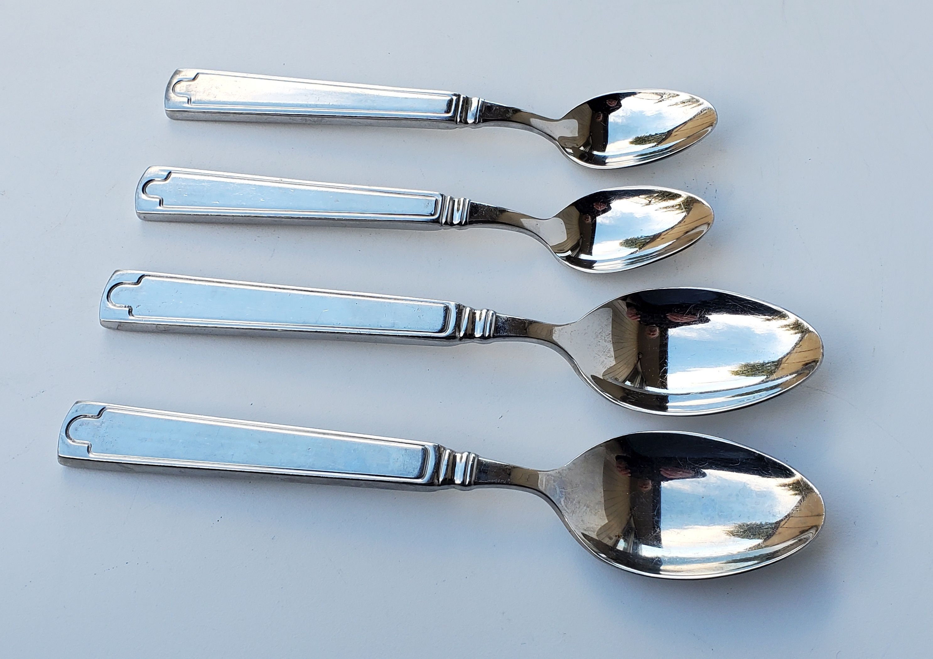 Cambridge 18/10 Stainless Spoon Set of 4 Spoons Glossy - Etsy