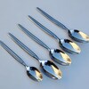 Wallace Stainless Discretion Pattern Set of 2 Serving Spoons Glossy ...