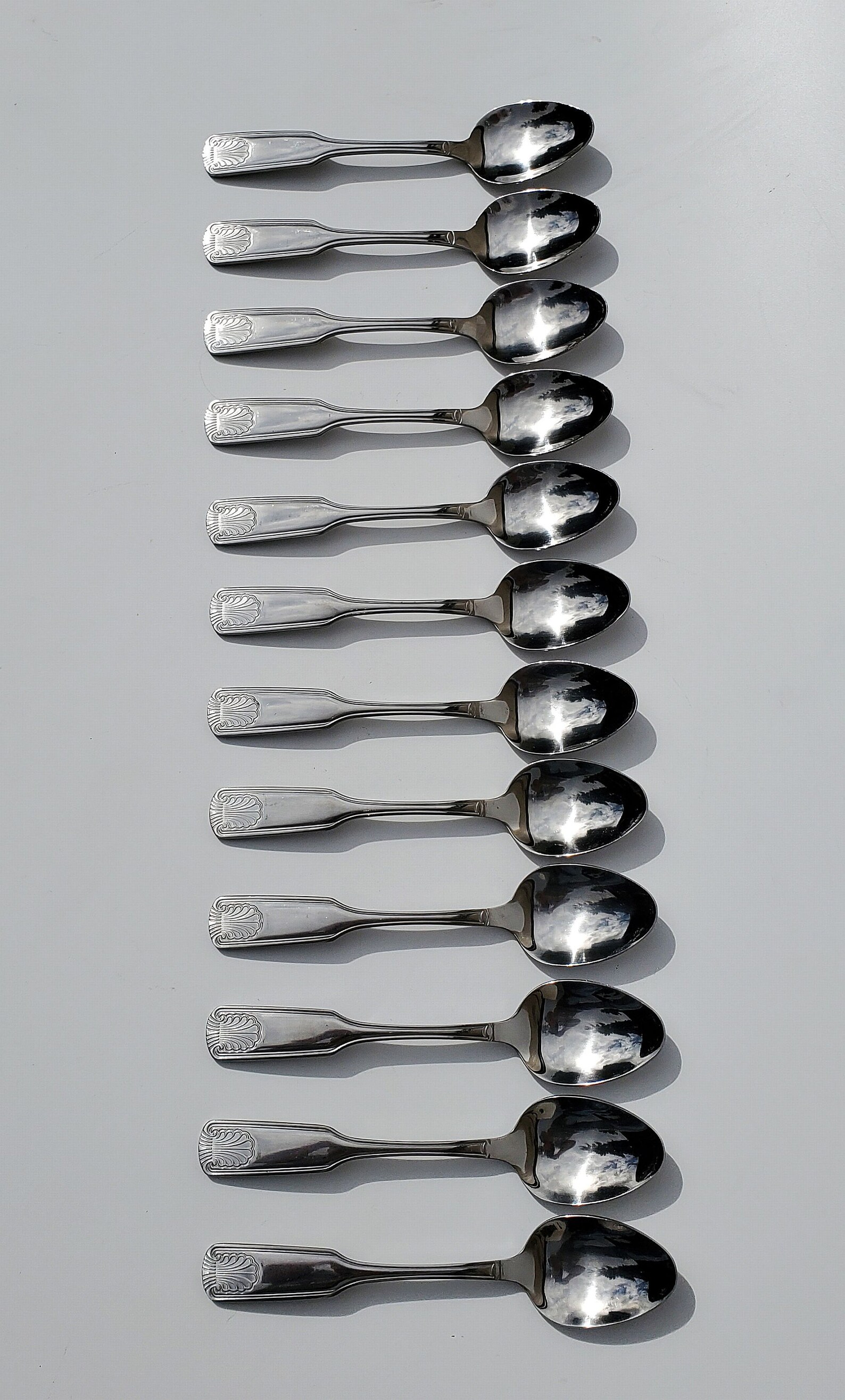Restaurant Essentials Shell Design Soup Spoon Set 12 Soup - Etsy