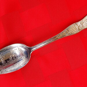 U S Battleship Maine Commemorative Novelty Spoon Captain Sigsbee ...