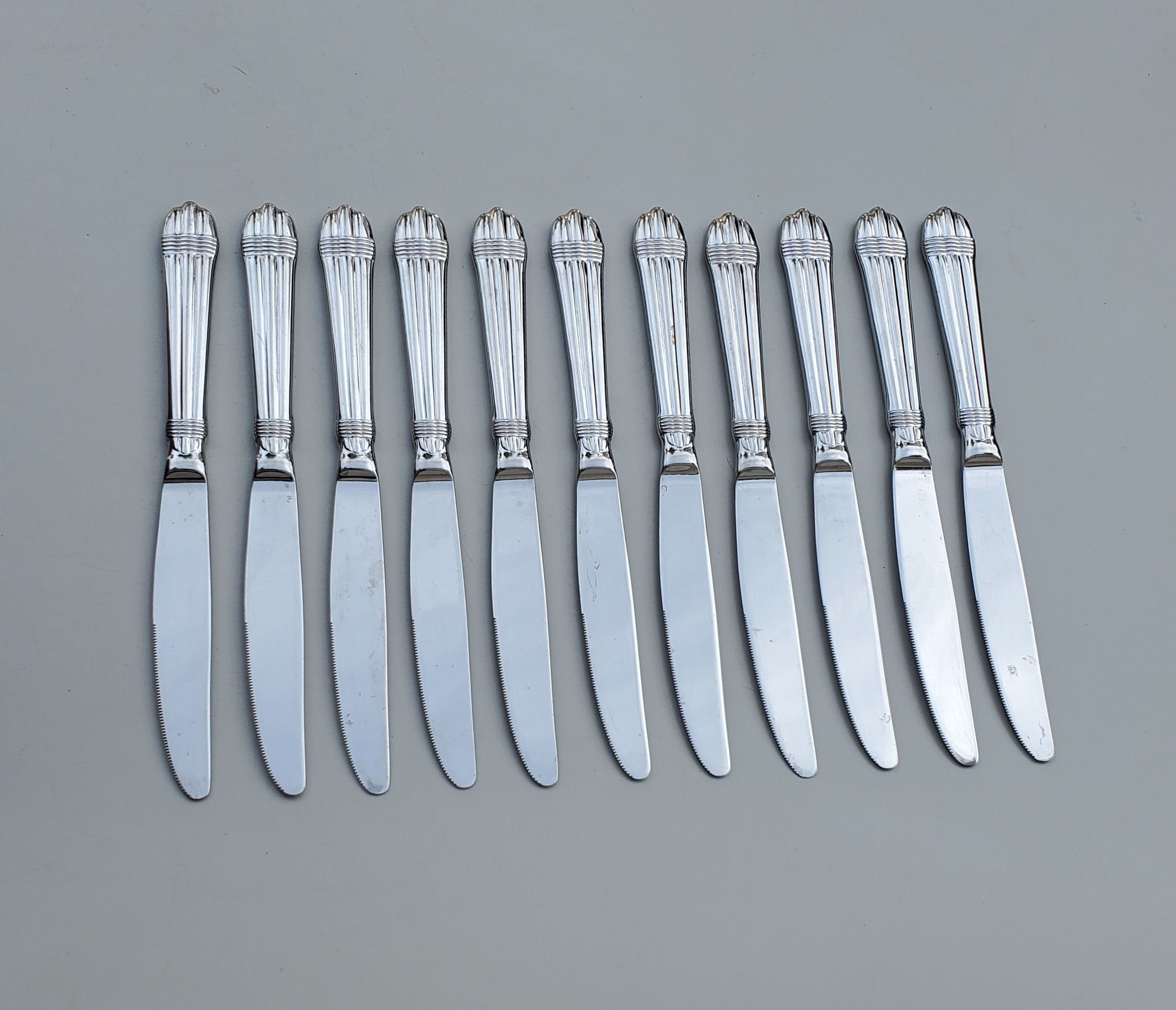 Hampton Silversmiths 18/10 Stainless Odyssey Pattern - Set of 11 Dinner ...