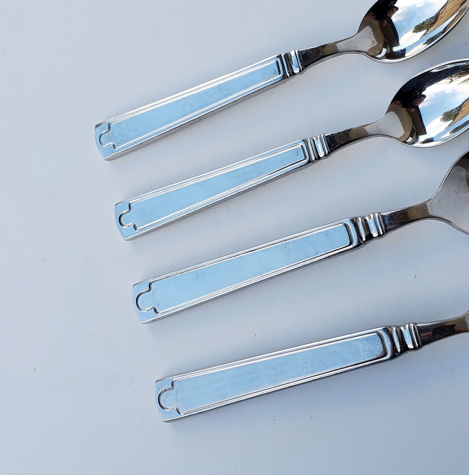 Cambridge 18/10 Stainless Spoon Set of 4 Spoons Glossy - Etsy