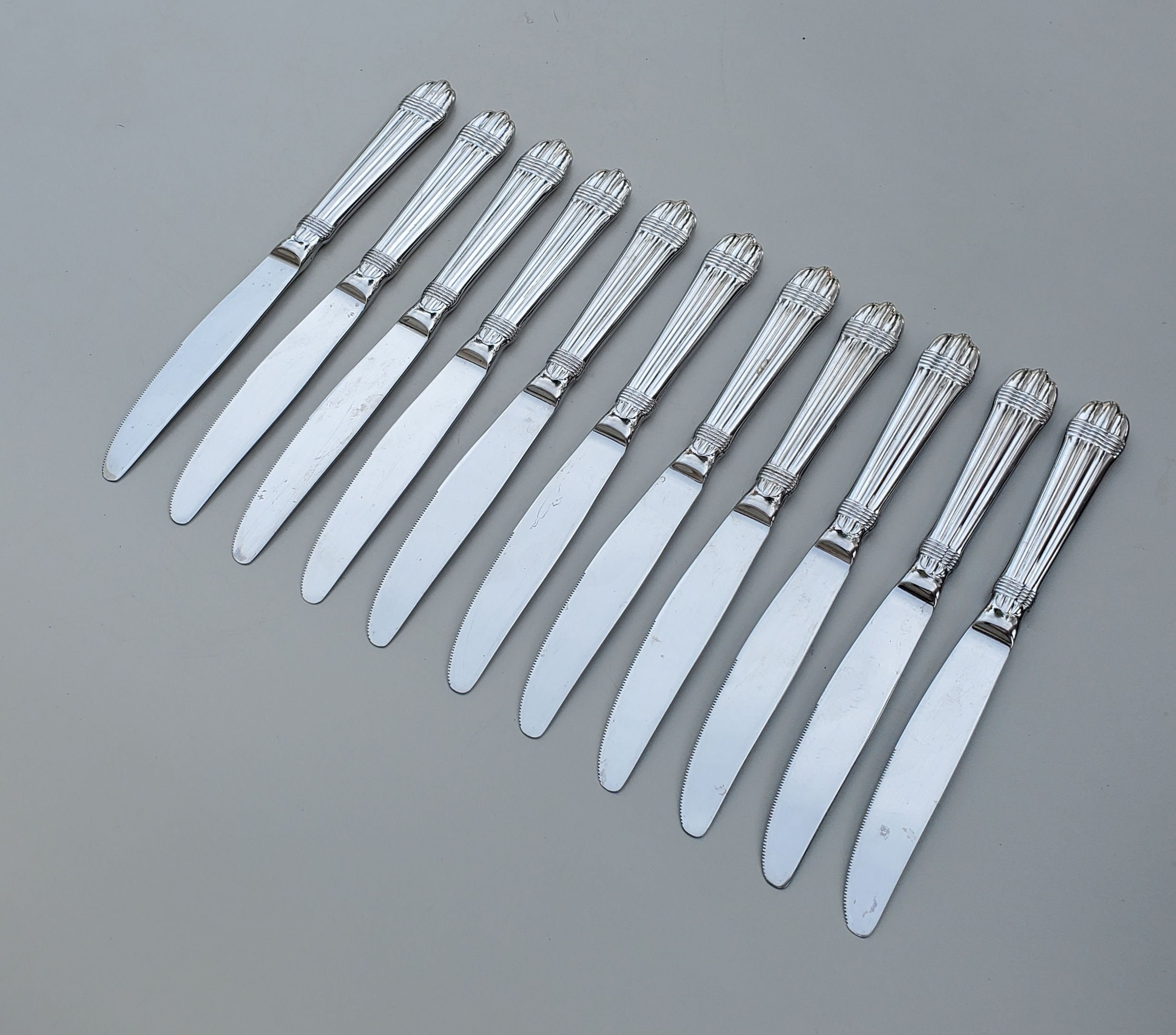 Hampton Silversmiths 18/10 Stainless Odyssey Pattern - Set of 11 Dinner ...