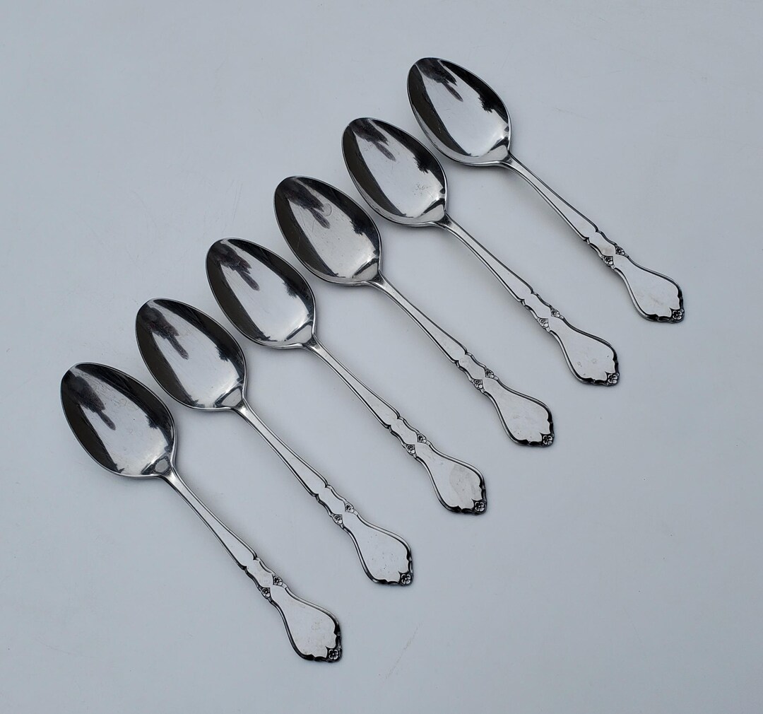 Stanley Roberts Rogers Co Stainless Dorchester Pattern - Set of 6 Soup ...