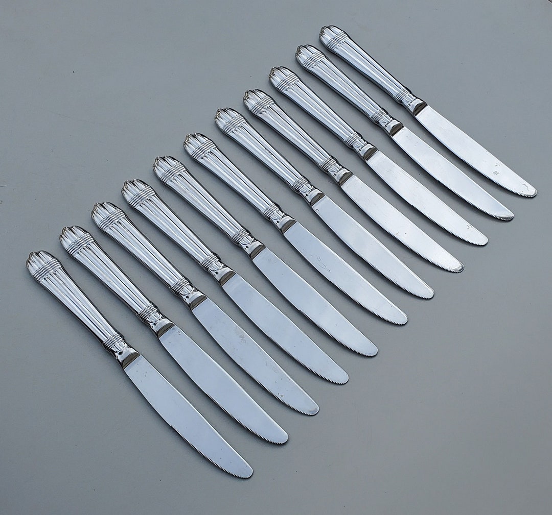 Hampton Silversmiths 18/10 Stainless Odyssey Pattern - Set of 11 Dinner ...