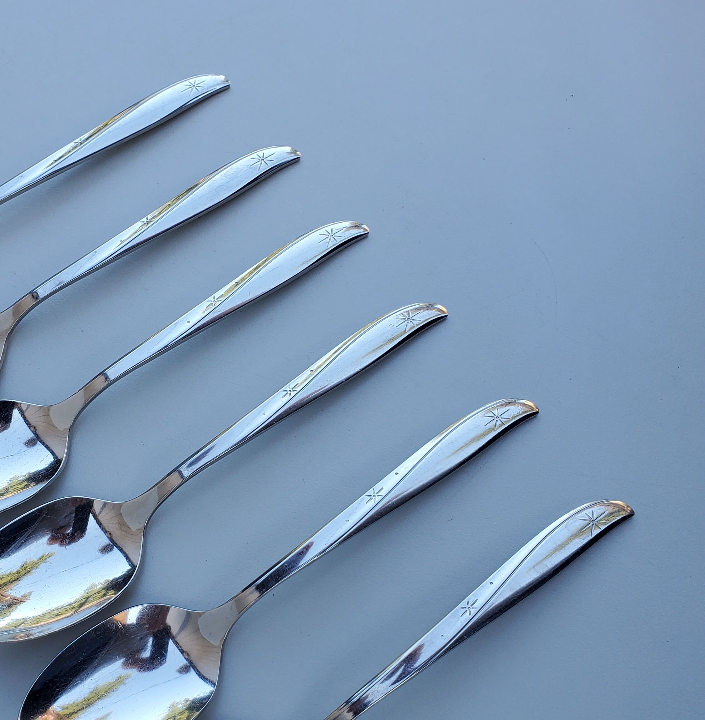 Oneida Community Stainless Twin Star Pattern Set of 6 - Etsy