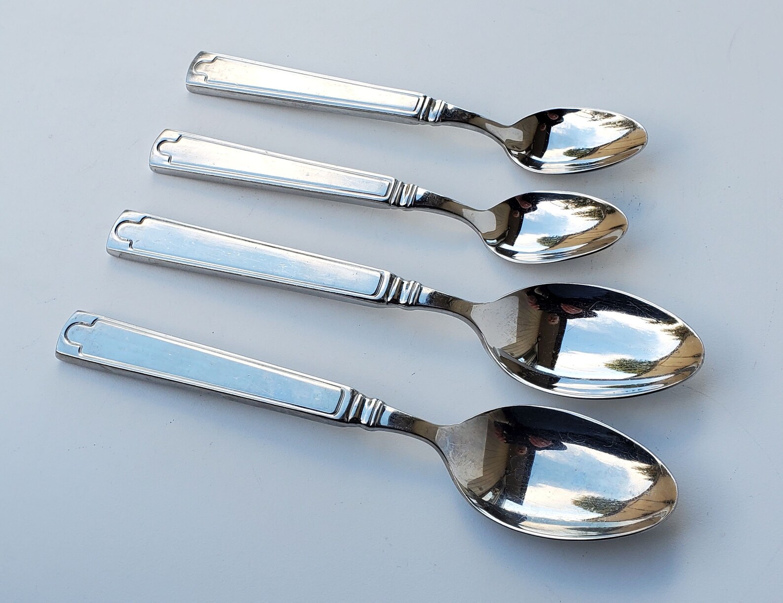 Cambridge 18/10 Stainless Spoon Set of 4 Spoons Glossy - Etsy