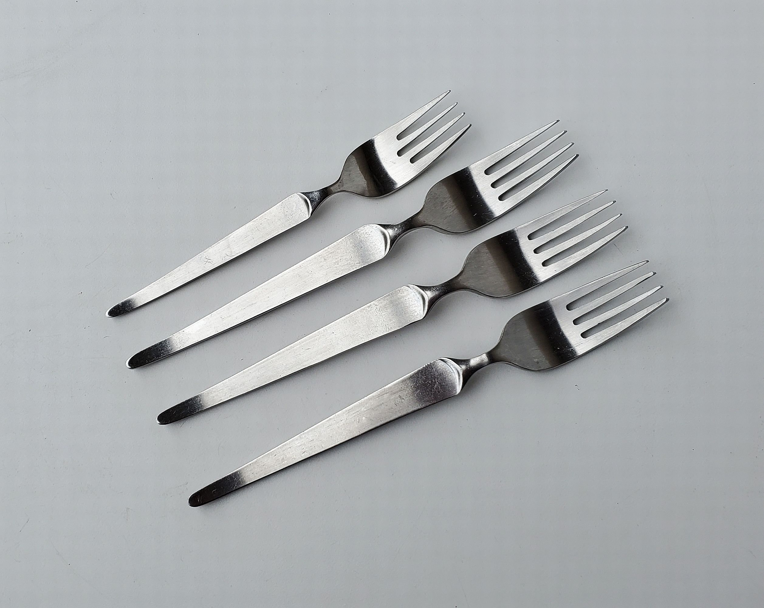 Stanley Roberts SRI Sienna Japan Flatware Set of 4 Forks Stainless ...