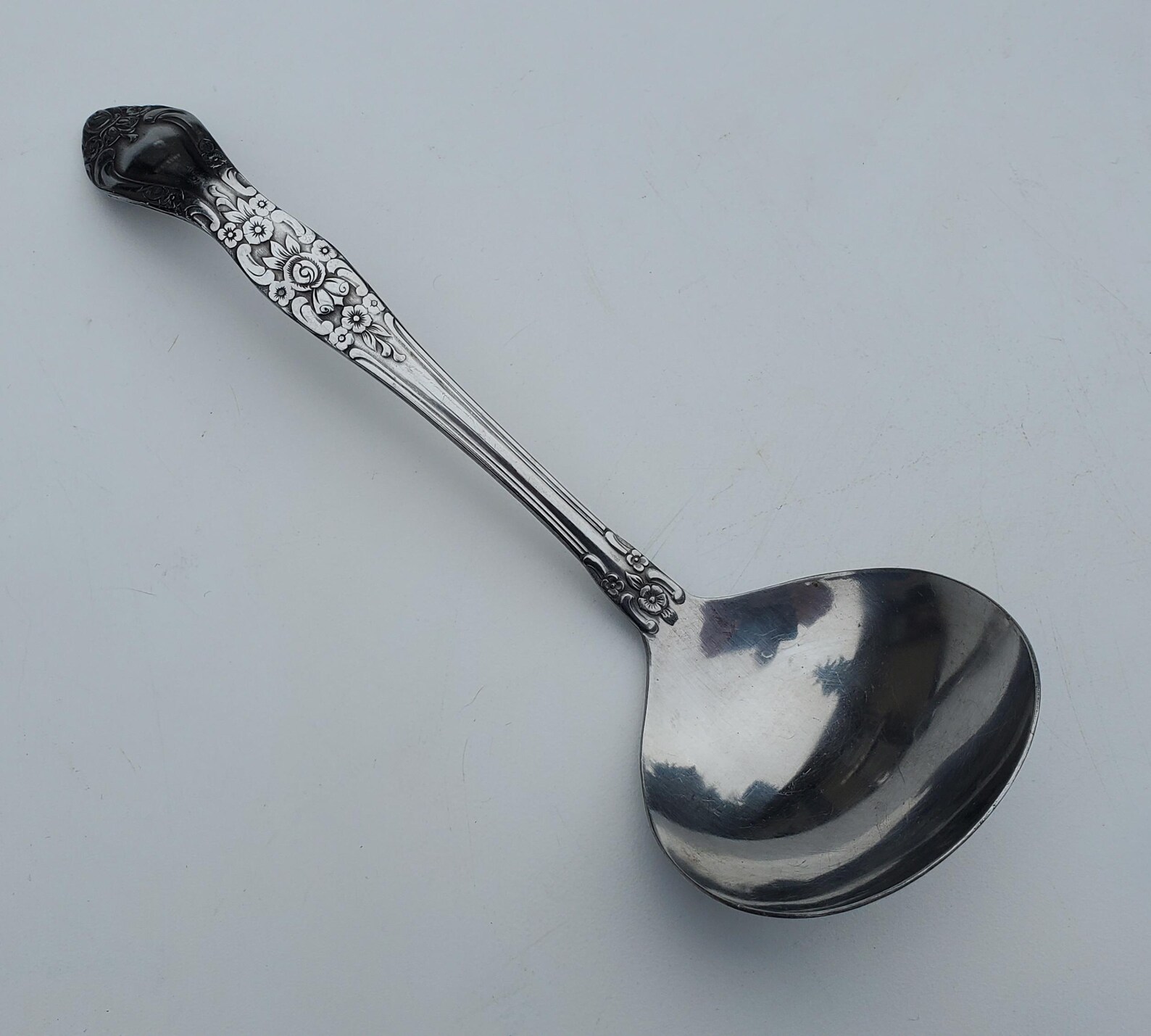 Oneida Northland Stainless Carolina Pattern - Gravy Ladle - Glossy ...