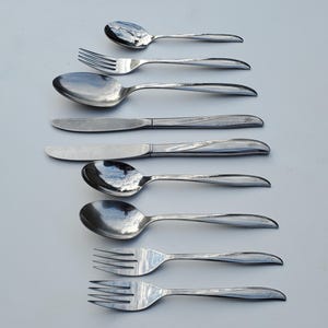 Oneida Community Stainless Twin Star Pattern - Mixed Set of 9 Pieces ...