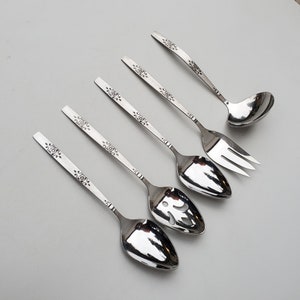 Oneida Profile Stainless Orlando Pattern - Set of 5 Serving Pieces ...