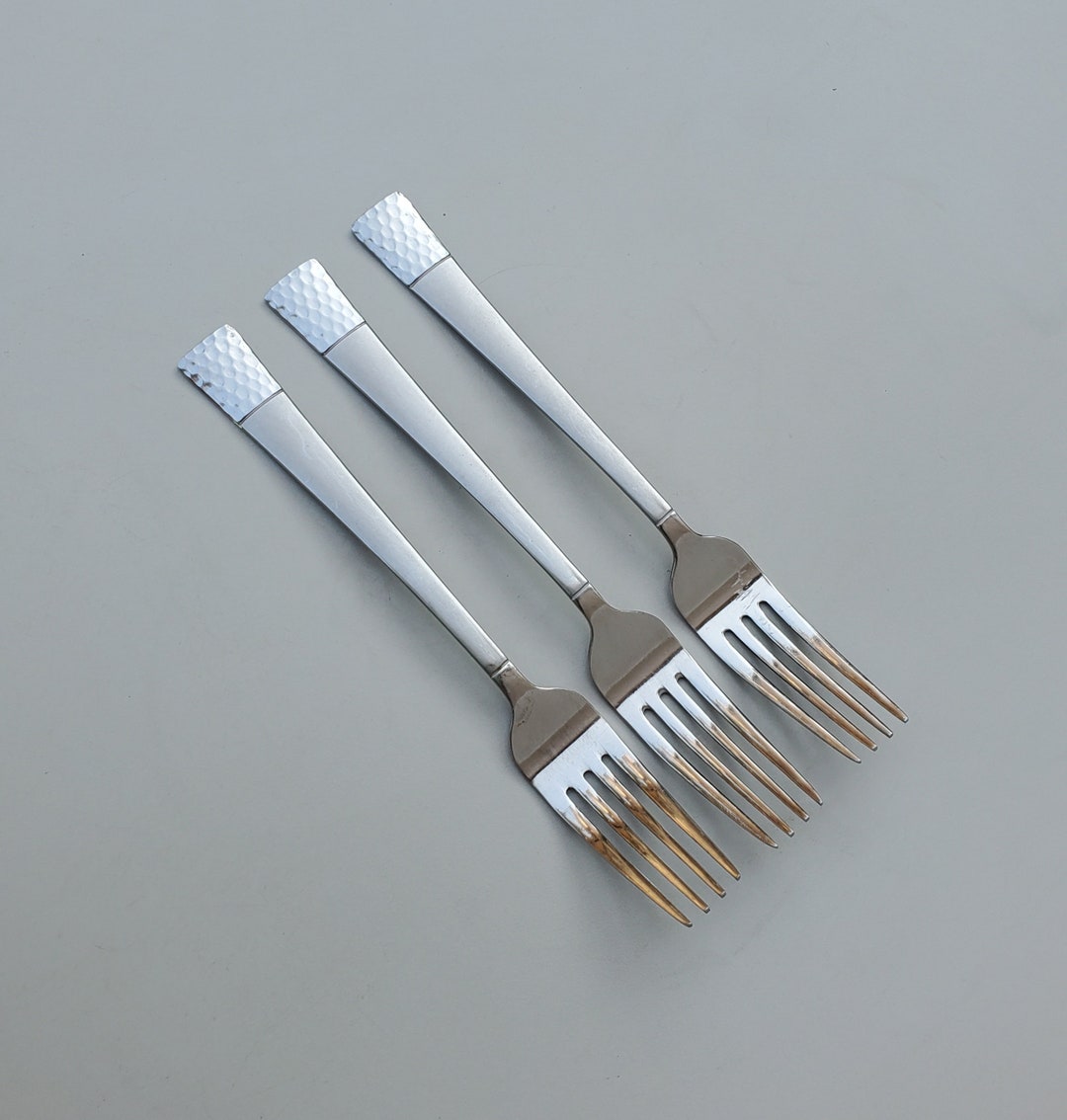 Cambridge Stainless CBS203 Pattern - Set of 3 Dinner Forks - Satin ...