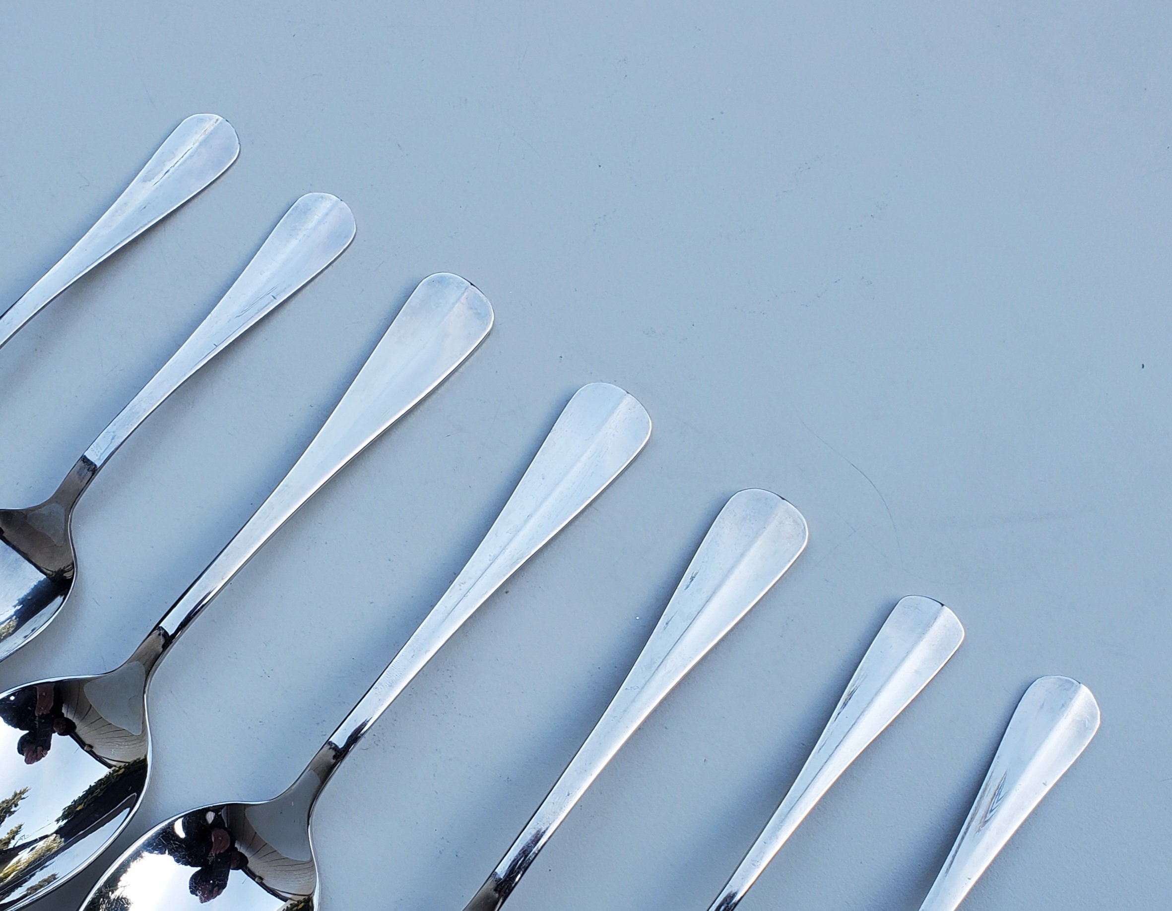 Towle 18/10 Stainless Blaine Pattern Mixed Lot of 7 Spoons 3 Soup ...