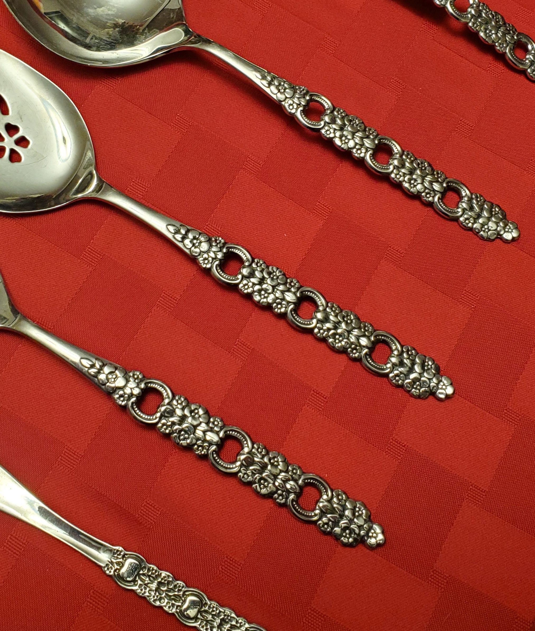 Oneida Community Stainless Viola Voila Pattern - Set of 6 Serving ...