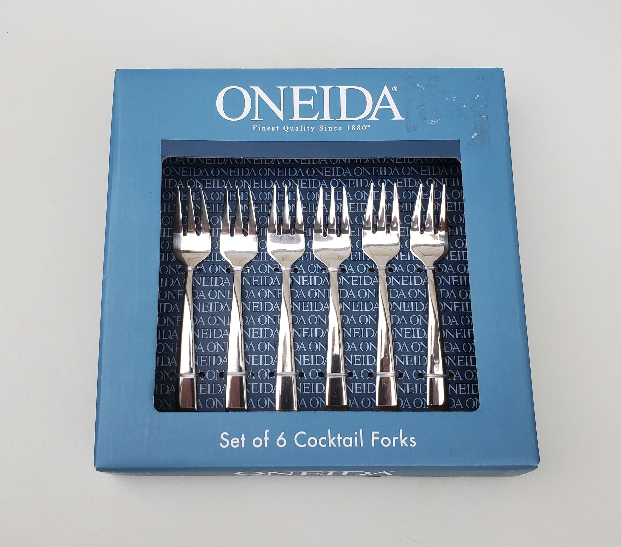 Oneida Stainless Nocha Pattern Set of 6 Cocktail Forks - Etsy