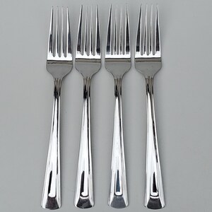 Oneida Stainless Cella Pattern - Set of 4 Dinner Forks - Glossy Finish ...