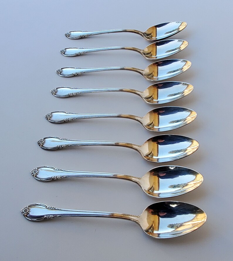 International Silver 1847 Rogers Brothers IS Soup Spoon Set of 8 Spoons ...