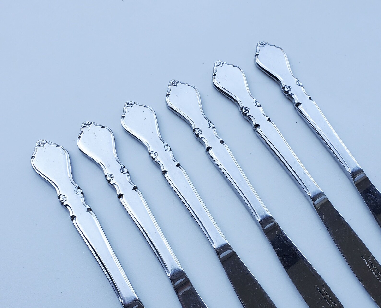 Stanley Roberts Rogers Co Stainless Dorchester Pattern - Set of 6 ...