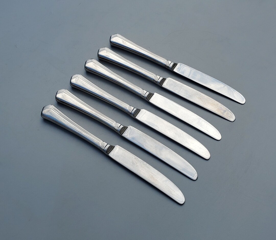 Yamakazi Patrick Stainless Ramona Pattern - Set of 6 Dinner Knives ...