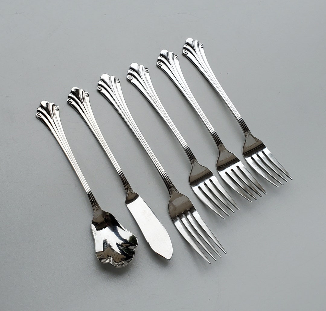 Pfaltzgraff 18/8 Stainless Warrington Pattern - Mixed Lot of 6 Pieces ...